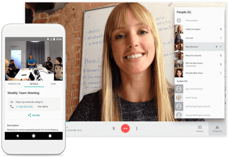 Meet Premium : le service de visioconférence de Google désormais ...